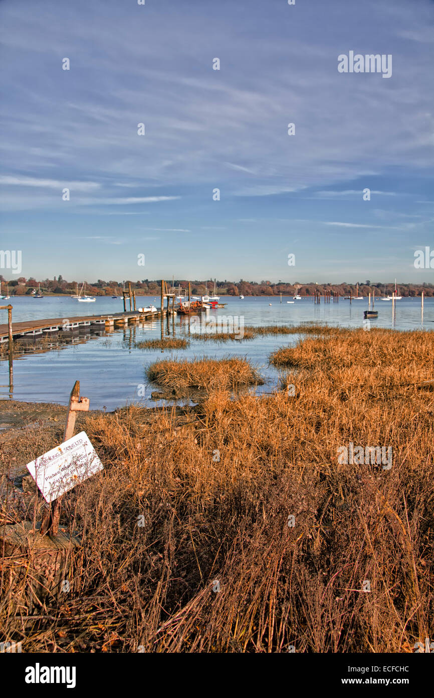 River Orwell, Pin Mill, Suffolk, UK Stock Photo - Alamy