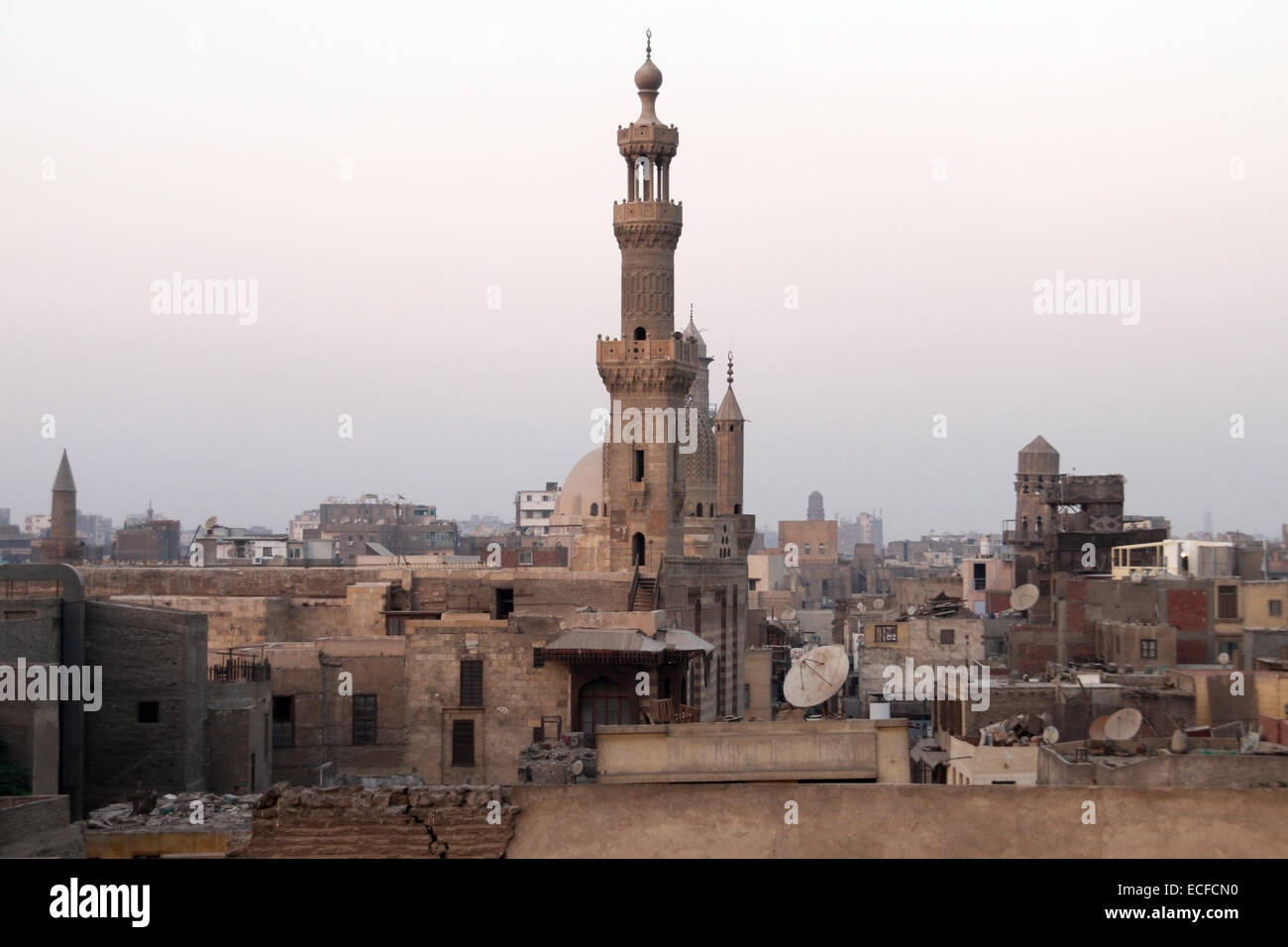 Rooftops in downtown mosque hi-res stock photography and images - Alamy