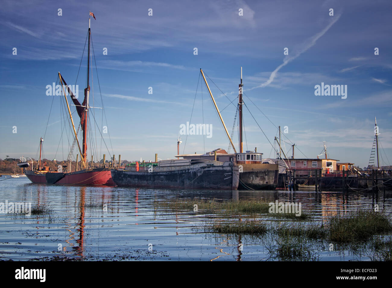 Pin mill suffolk view hi-res stock photography and images - Alamy