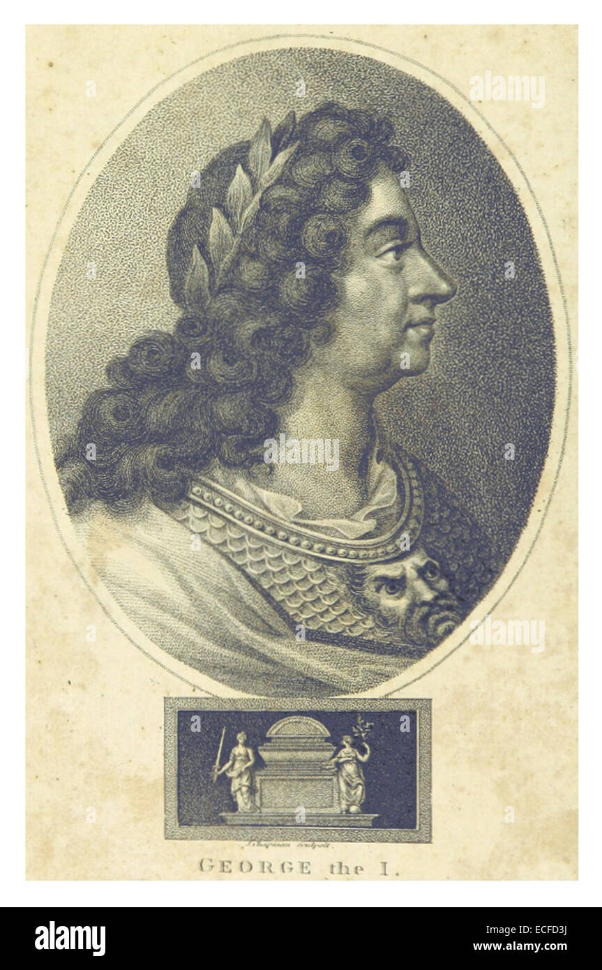 George vintage map Cut Out Stock Images & Pictures - Alamy