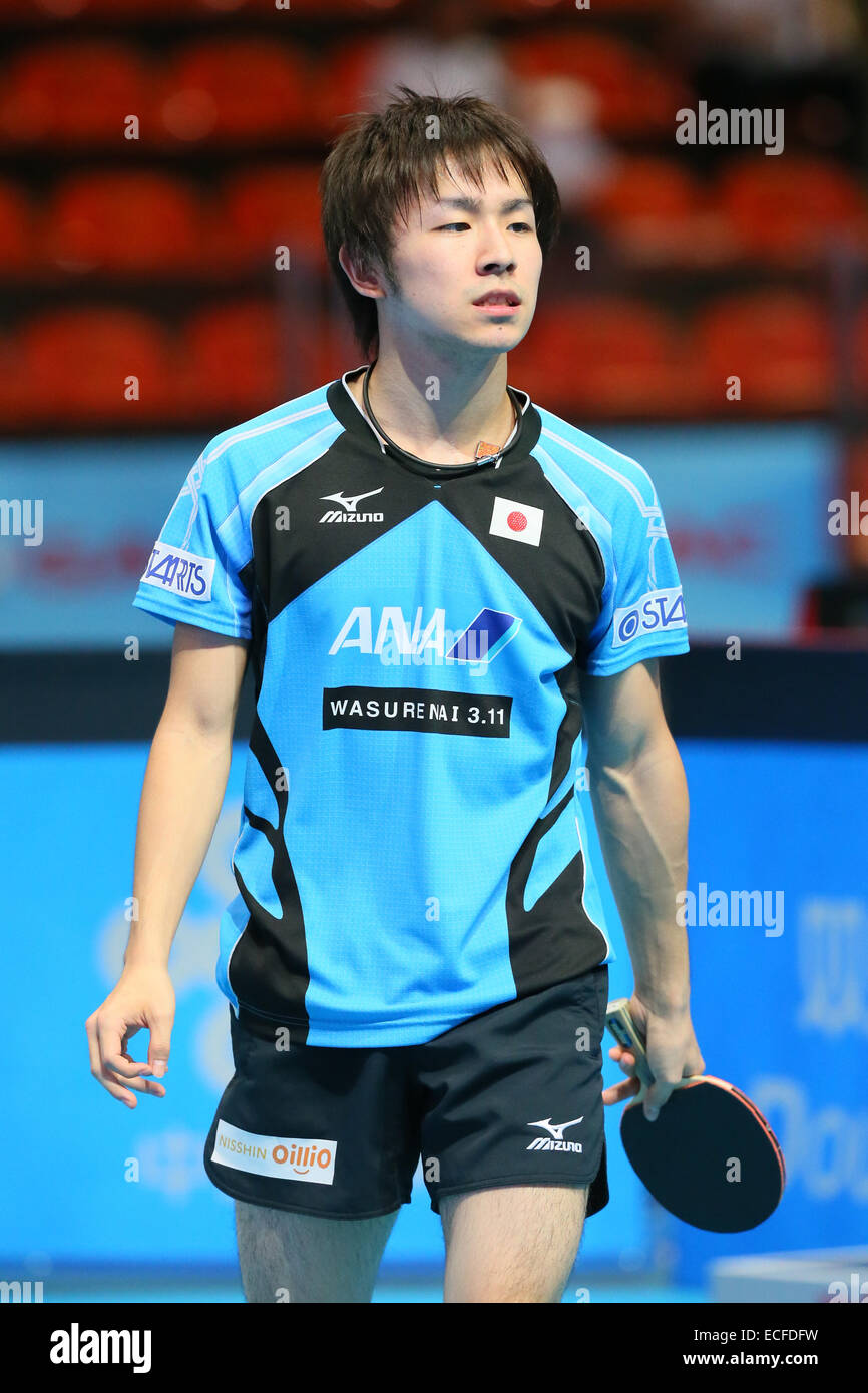 Koki Niwa (JPN), DECEMBER 12, 2014 - Table Tennis : GAC Group 2014 ITTF ...