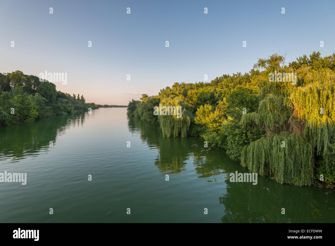 nice river in a ukrainian forest Stock Photo - Alamy