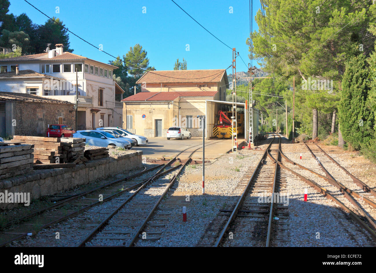 Narrow gauge train spain hi-res stock photography and images - Alamy