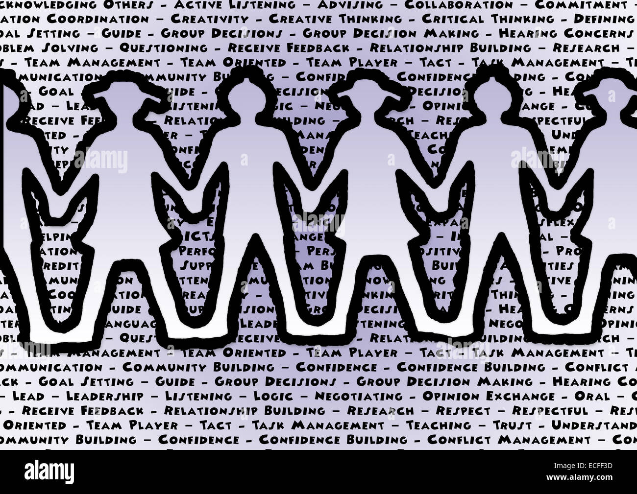 Team holding hands keywords teamwork better together Stock Photo - Alamy