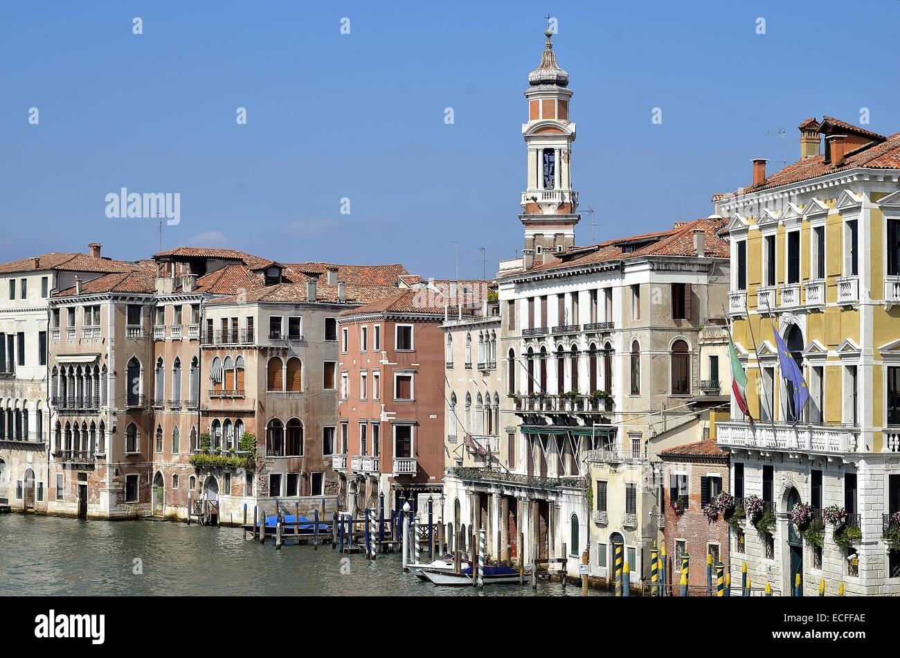 Ancient typical buildings of Venice Stock Photo - Alamy