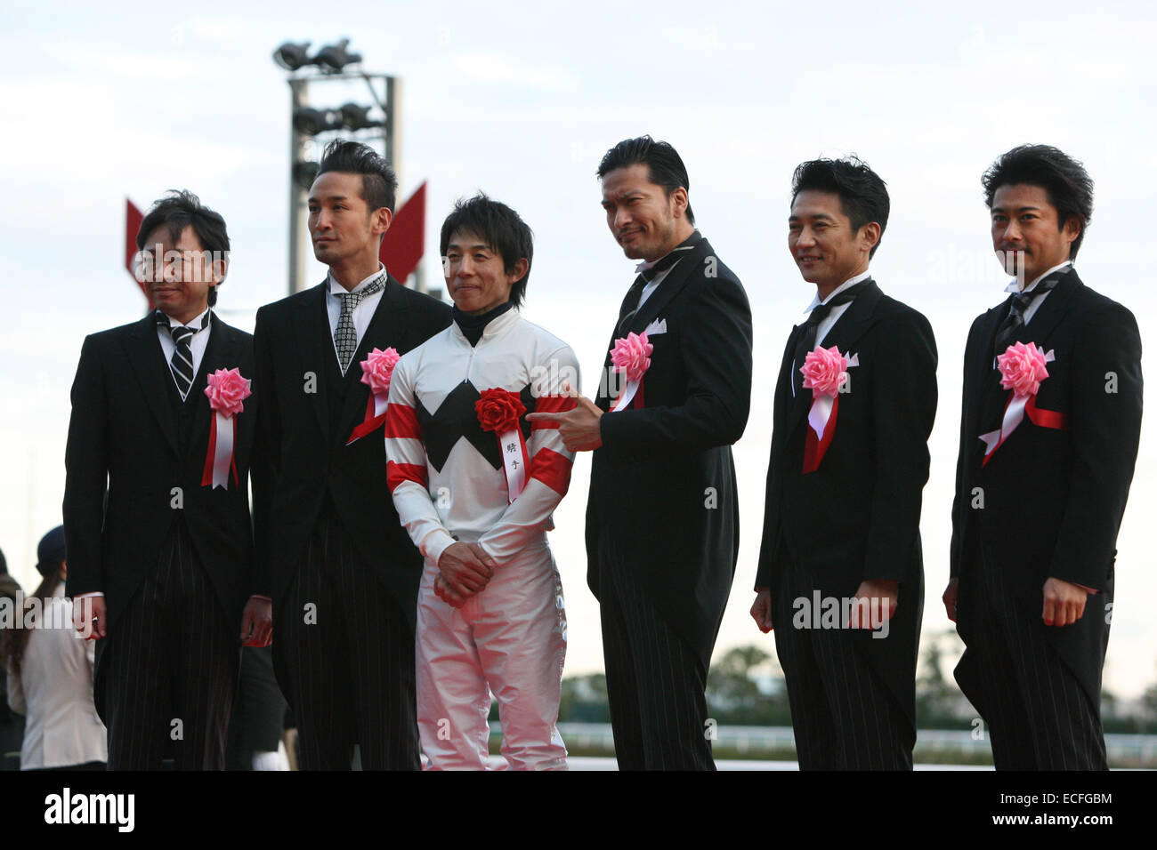 Aichi, Japan. 7th Dec, 2014. Hideaki Miyuki & TOKIO Horse Racing ...
