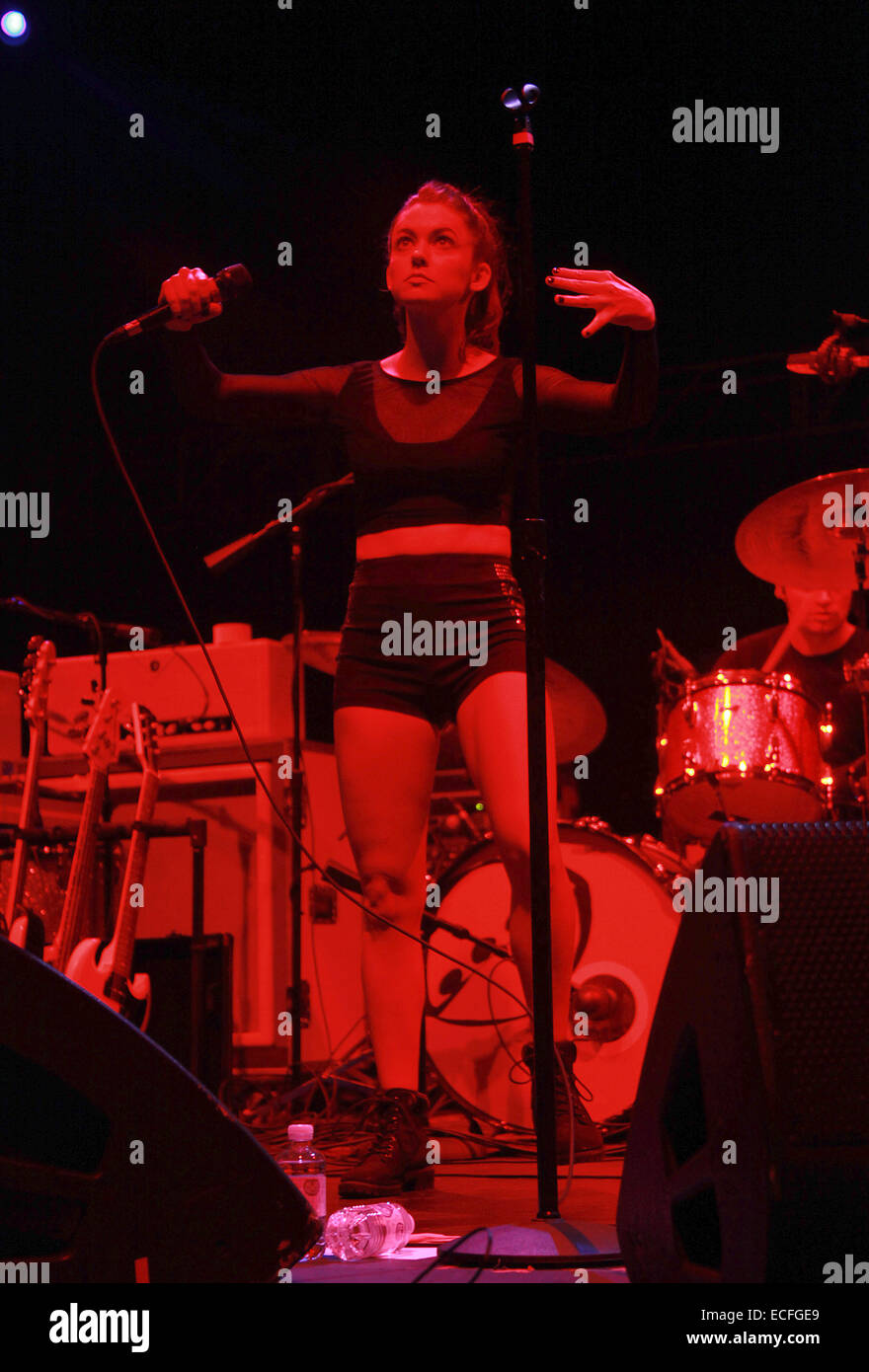 Las Vegas, Nevada, USA. 12th Dec, 2014. Indie rock singer MEG MYERS ...