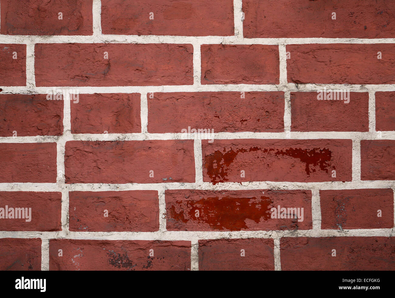 texture of red brick wall photographed close up Stock Photo - Alamy