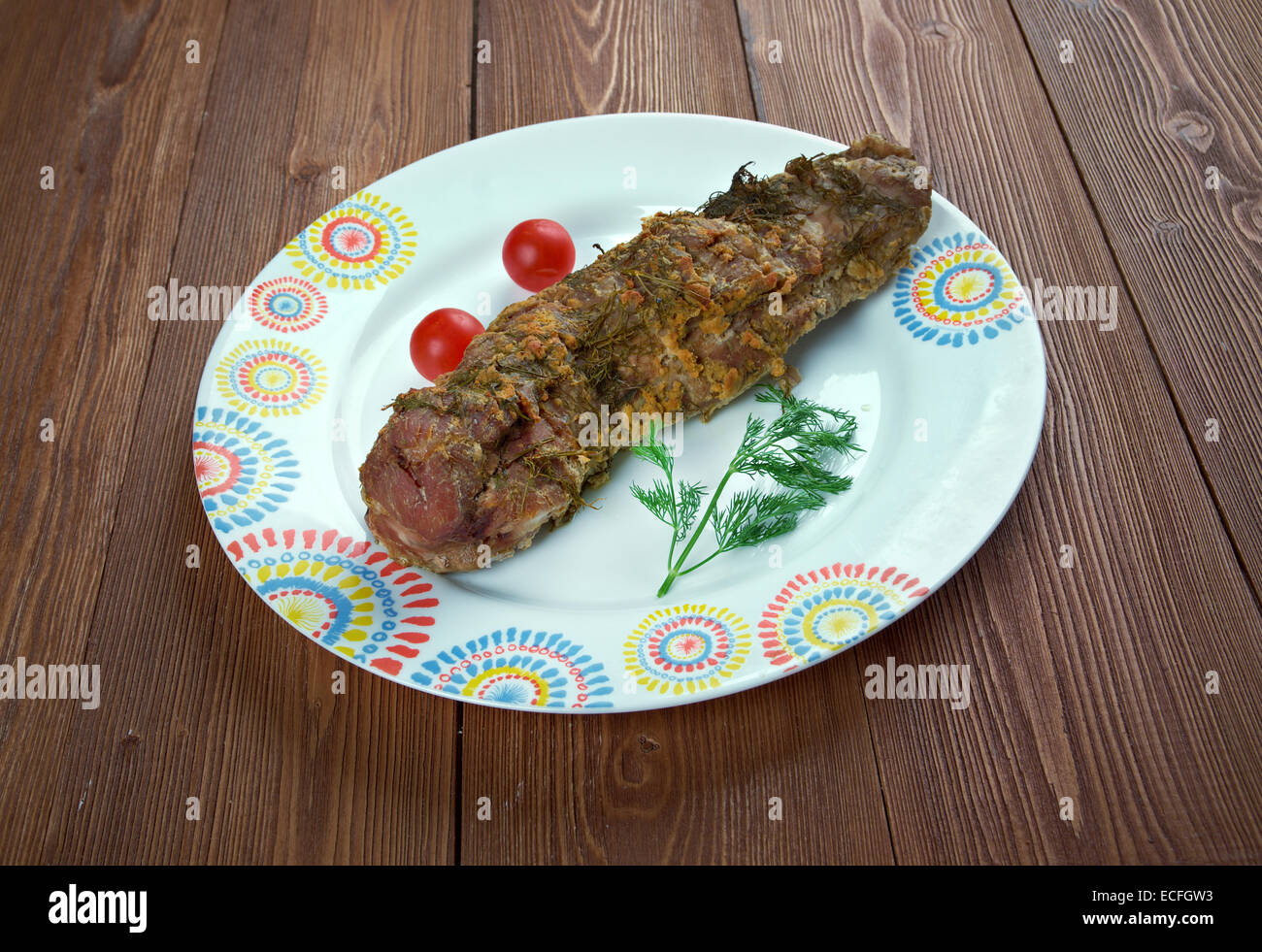 Svinestek -Norwegian Pork roast Stock Photo - Alamy