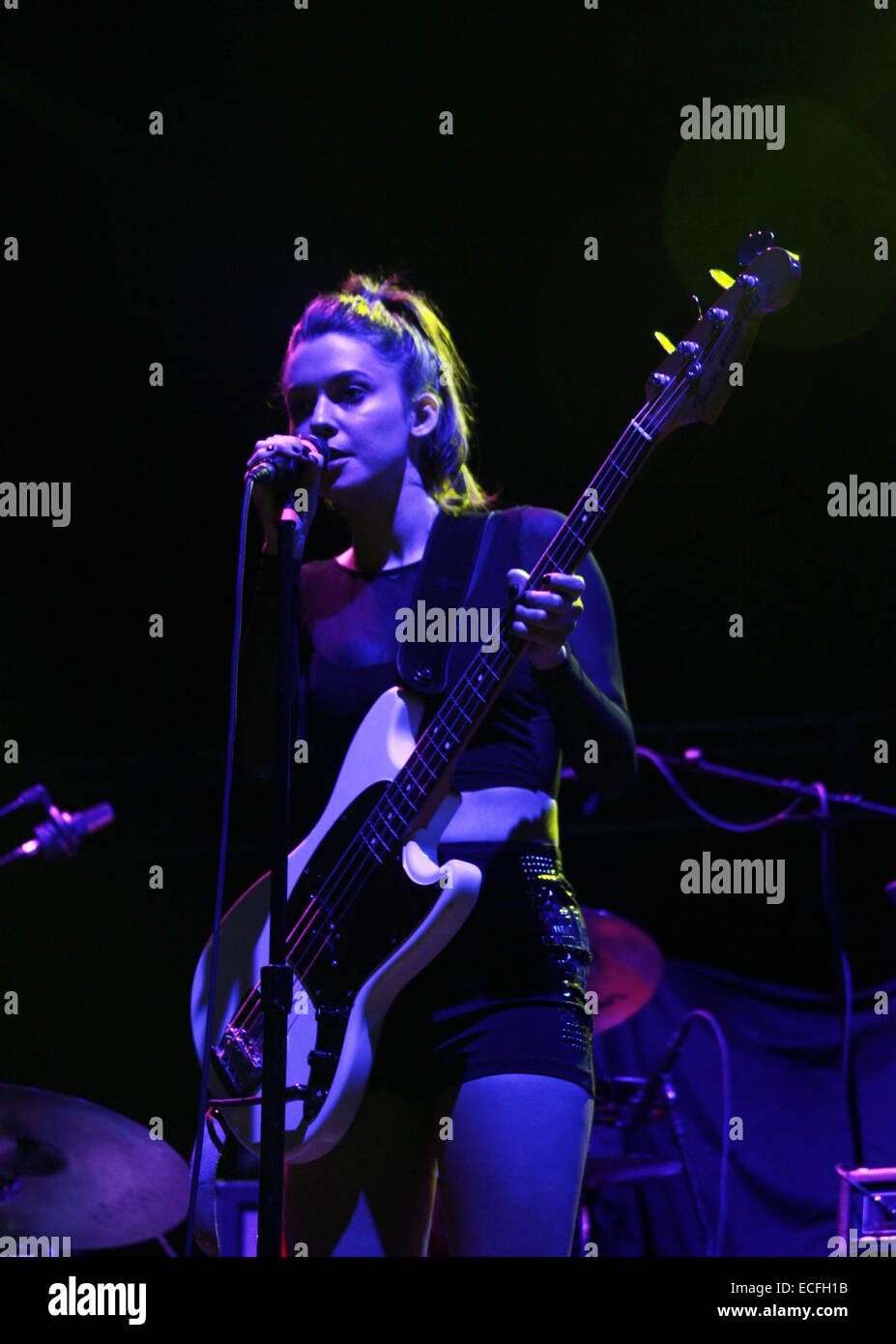 Las Vegas, Nevada, USA. 12th Dec, 2014. Indie rock singer MEG MYERS ...