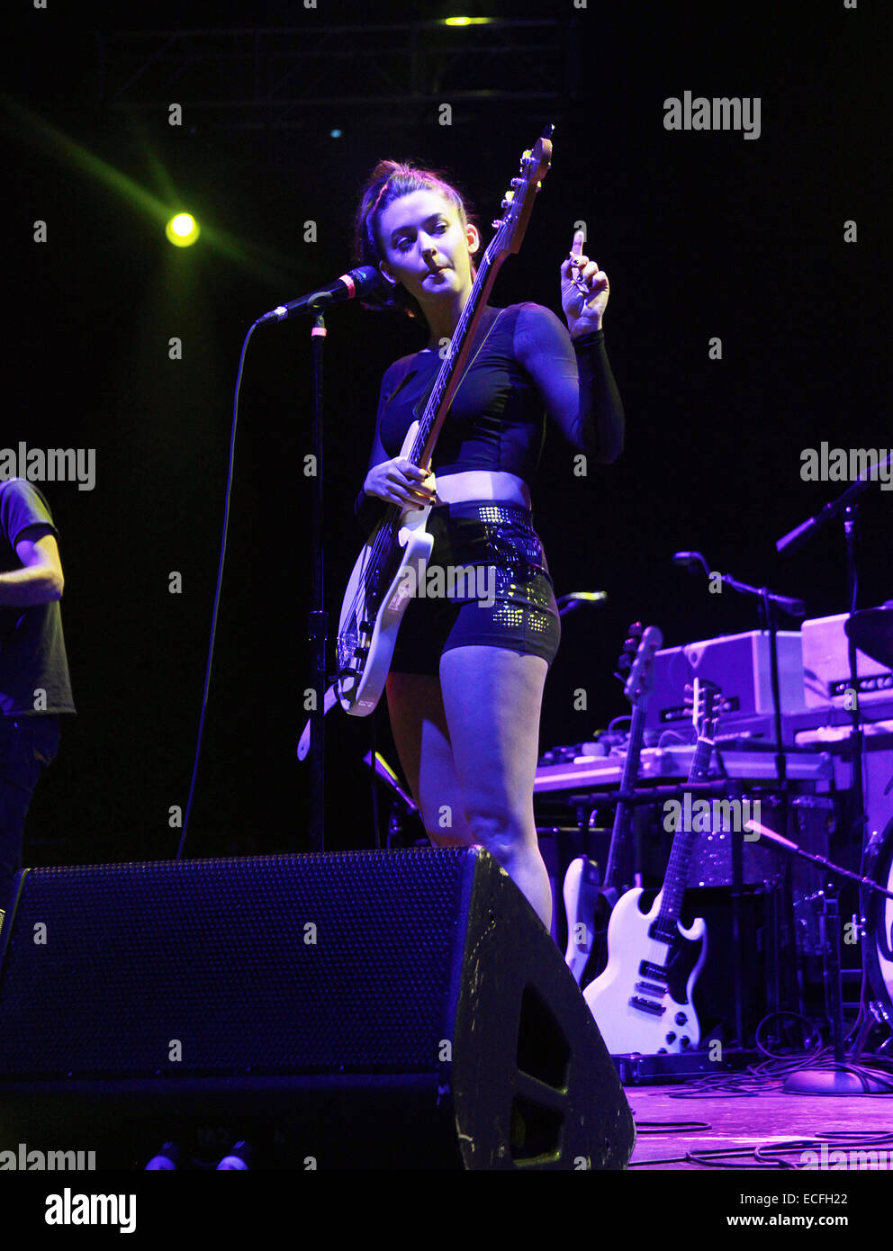 Las Vegas, Nevada, USA. 12th Dec, 2014. Indie rock singer MEG MYERS ...