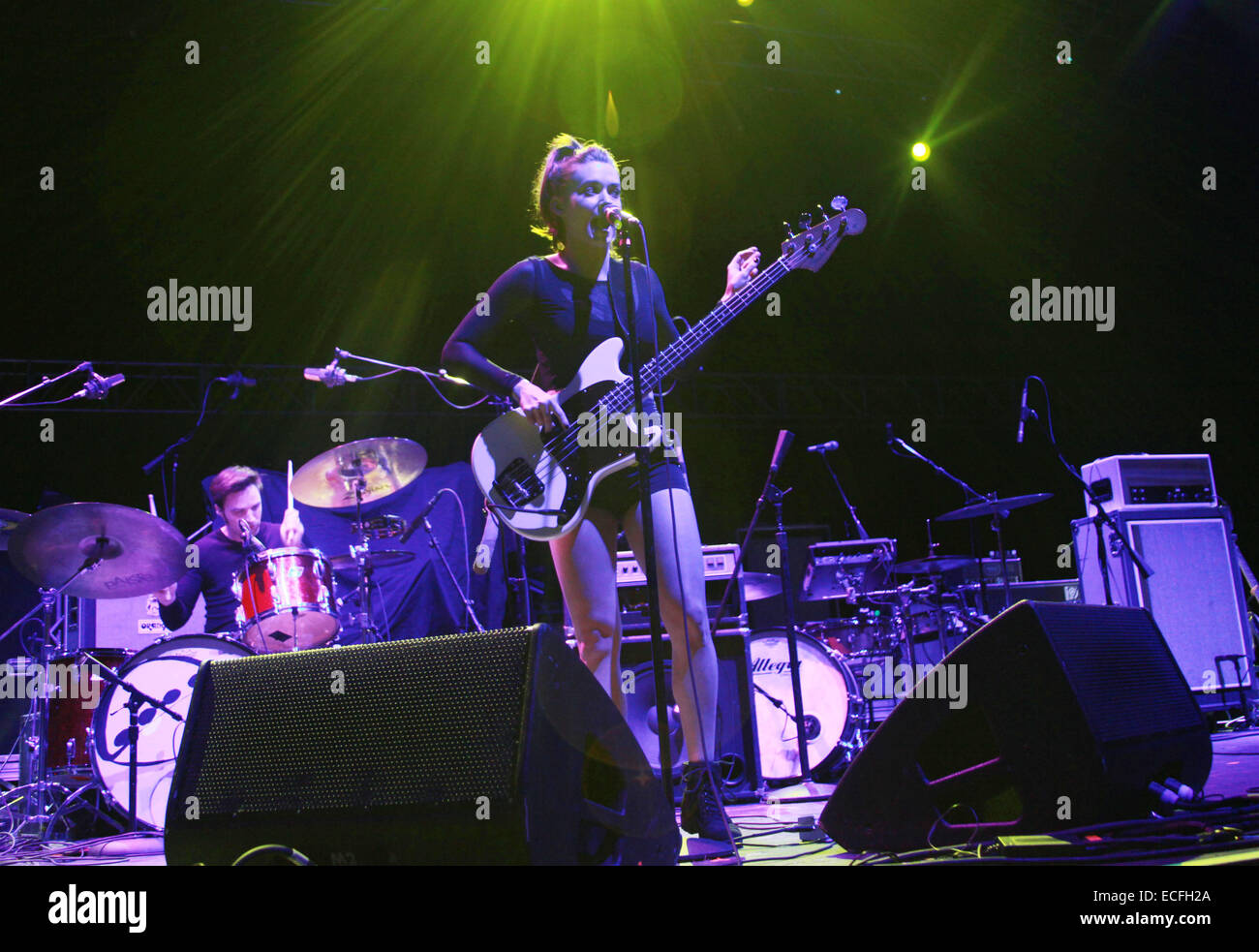 Las Vegas, Nevada, USA. 12th Dec, 2014. Indie rock singer MEG MYERS ...