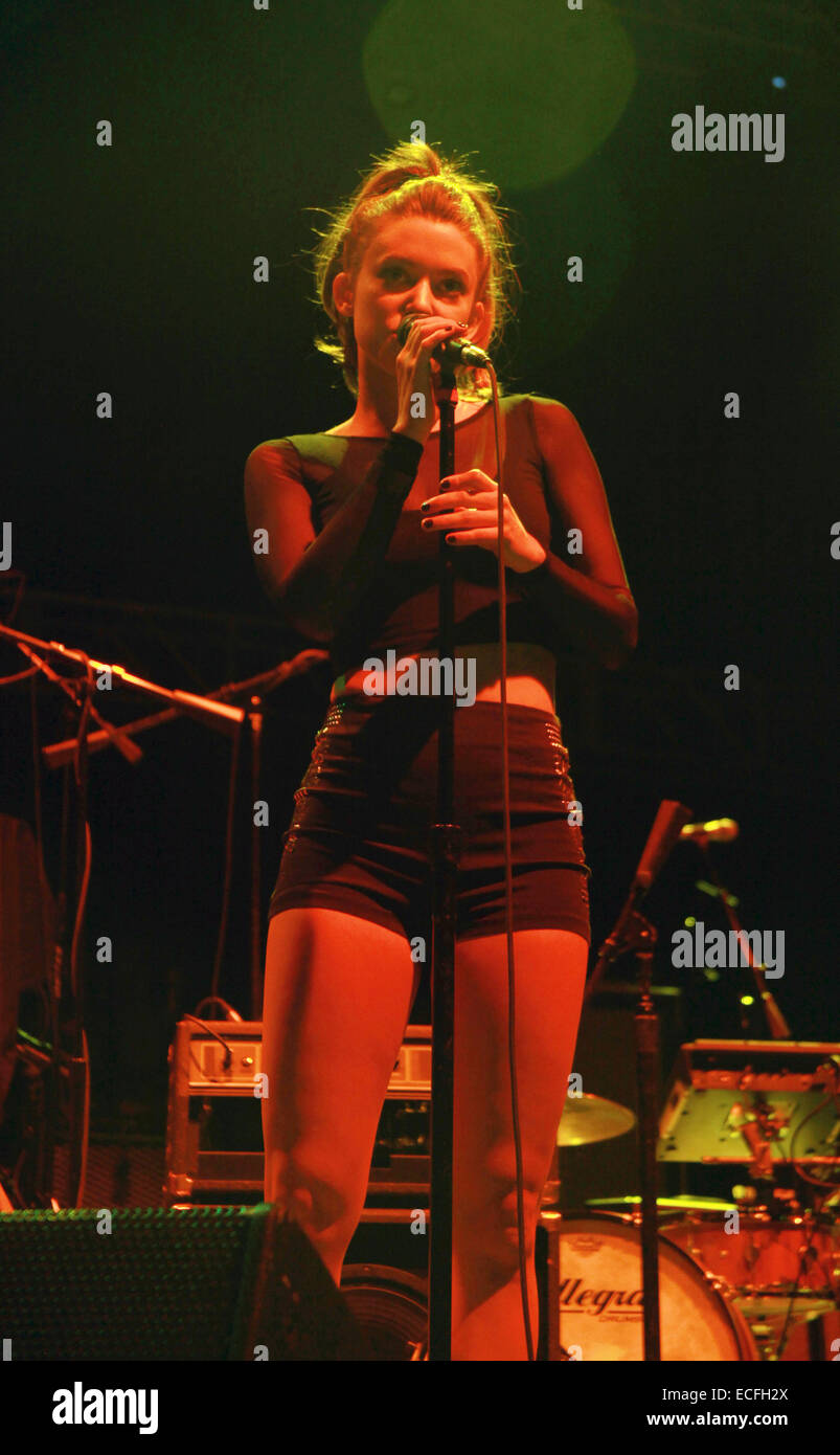 Las Vegas, Nevada, USA. 12th Dec, 2014. Indie rock singer MEG MYERS ...