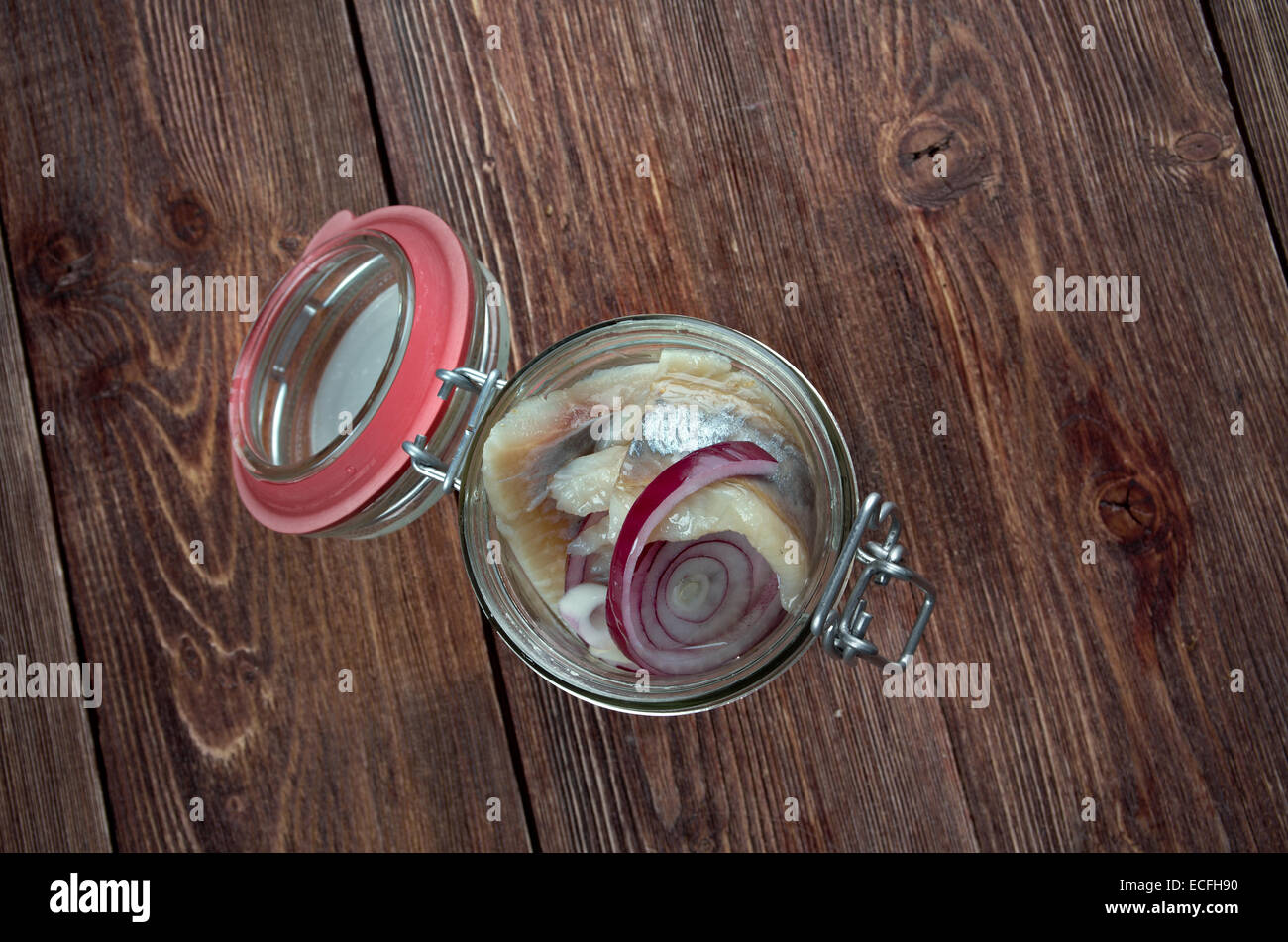 Pickled herring norway hi-res stock photography and images - Alamy