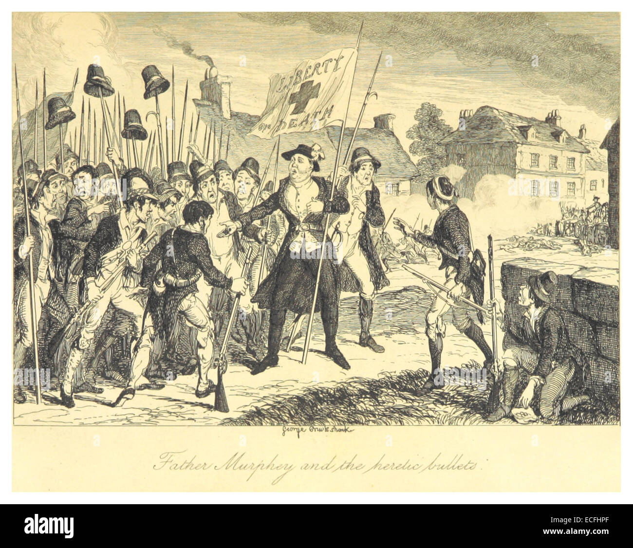 The 1845 work by Maxwell details the conflict between Father Murphy and ...