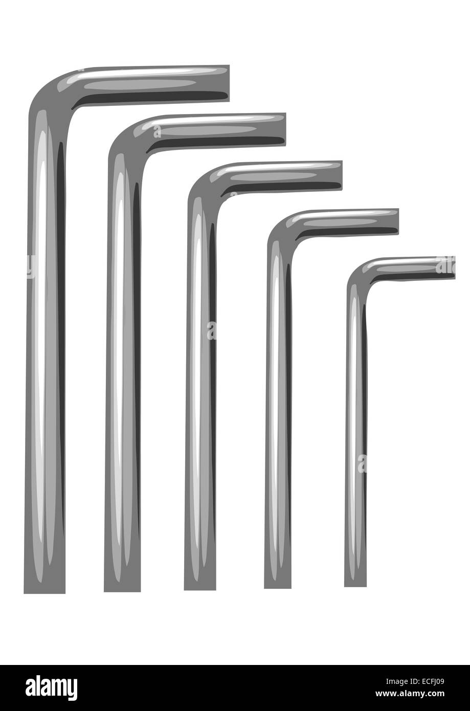 Allen key isolated hi-res stock photography and images - Alamy