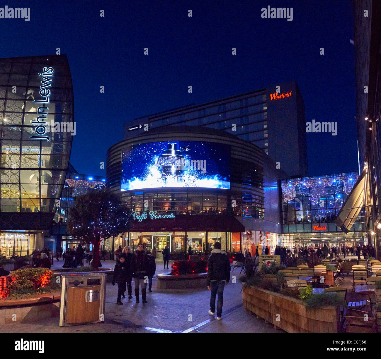 Stratford city christmas hi-res stock photography and images - Alamy