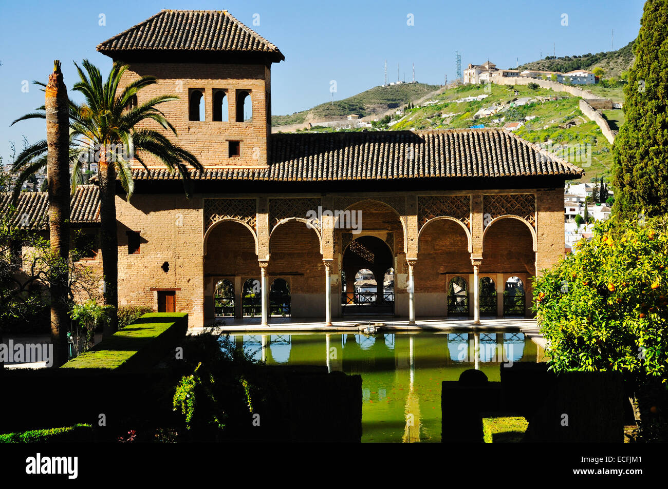 Alhambra, The Palace of the Partal Stock Photo - Alamy