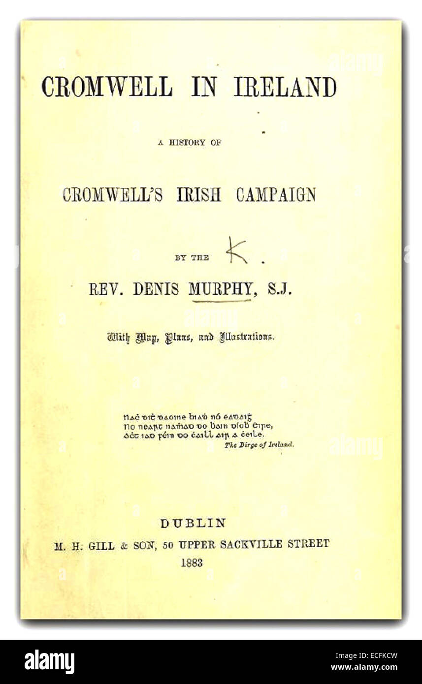 This 1883 work by Murphy portrays Oliver Cromwell’s military campaigns ...