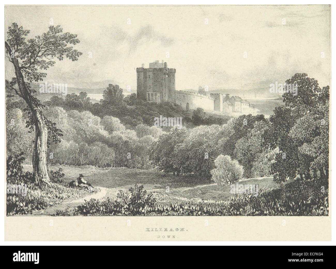 This 1830 illustration (p109) by Newenham depicts the village of ...