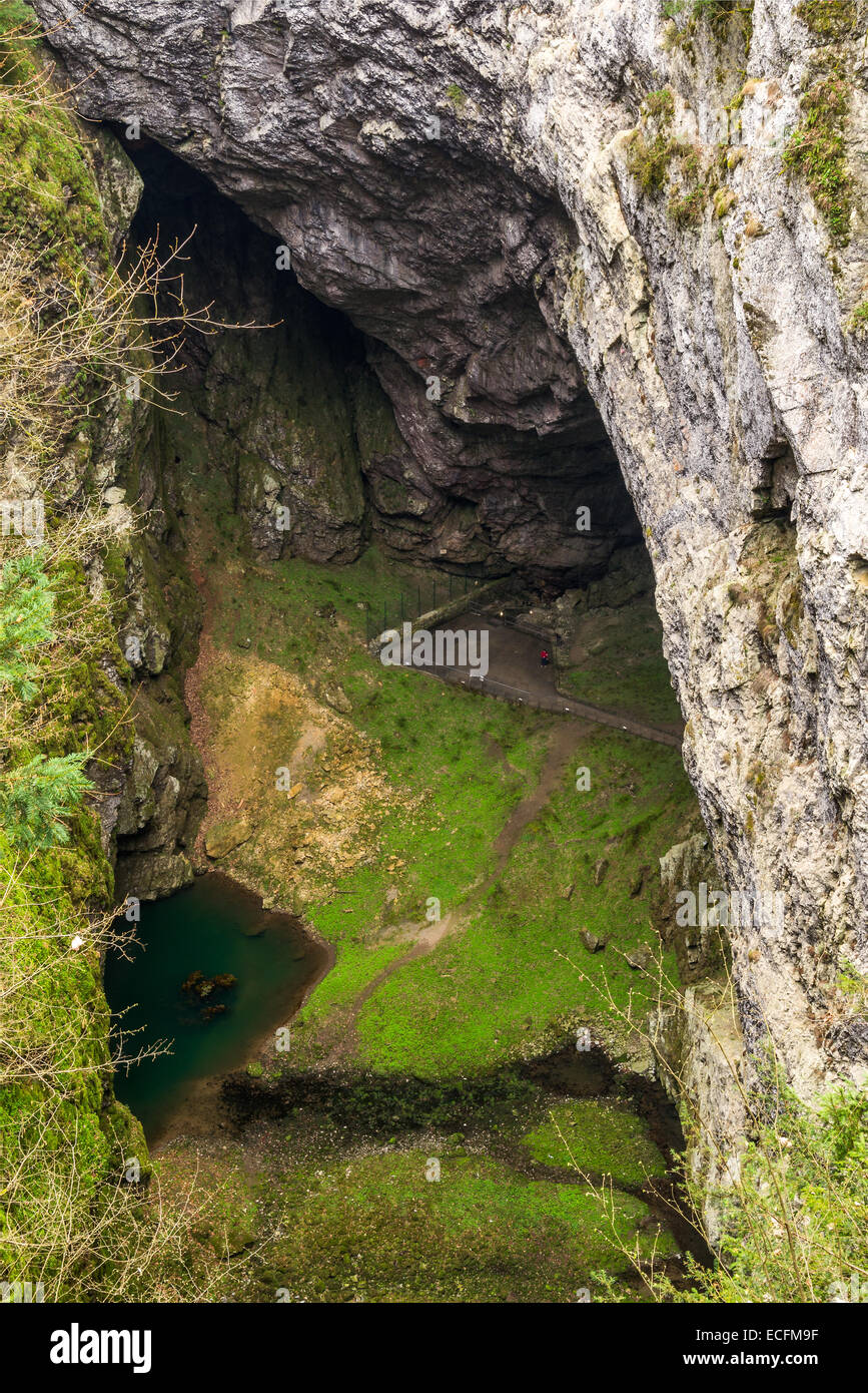 The Macocha Abyss, also known as the Macocha Gorge, is a sinkhole in ...