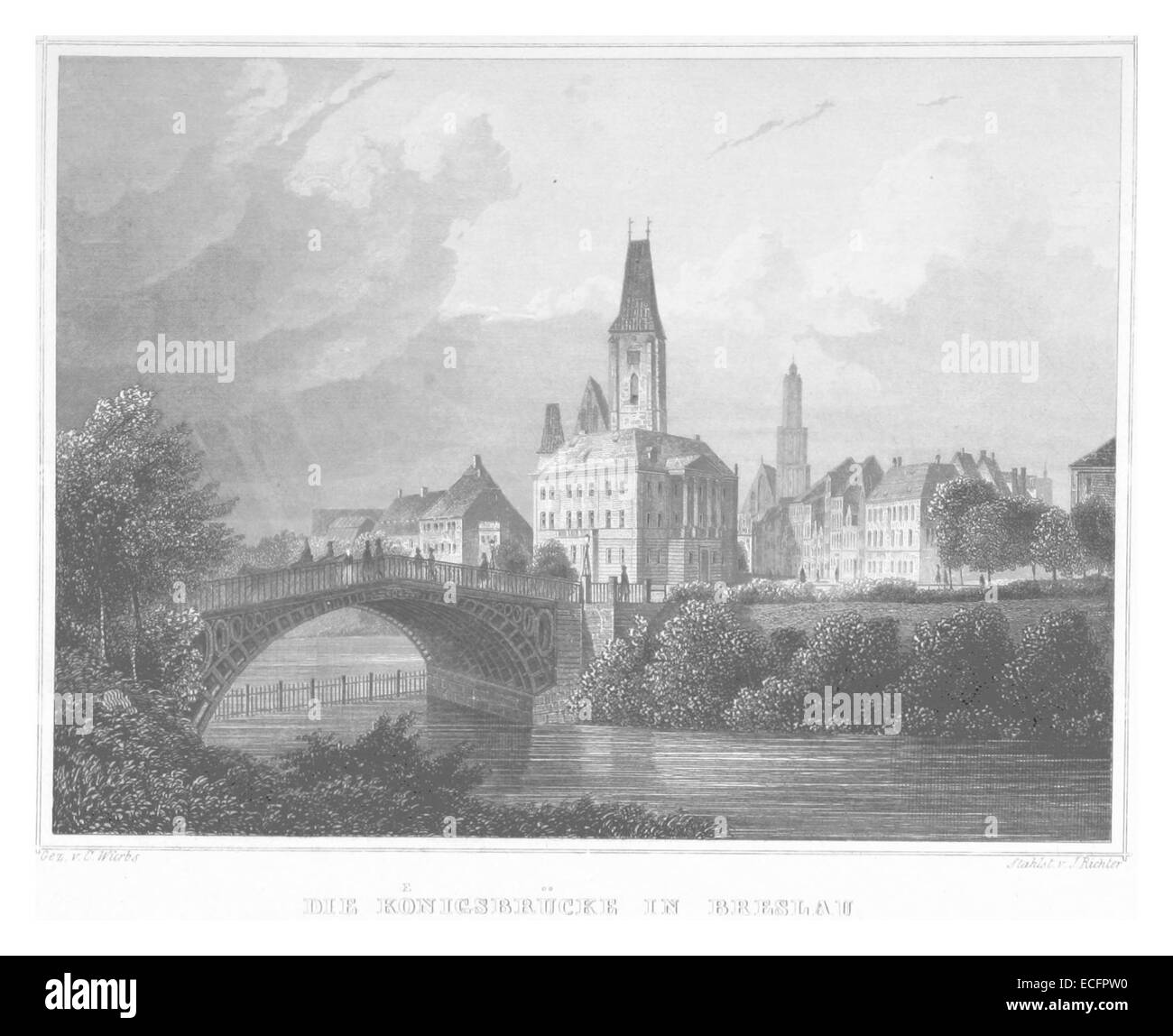 Map of breslau hi-res stock photography and images - Alamy