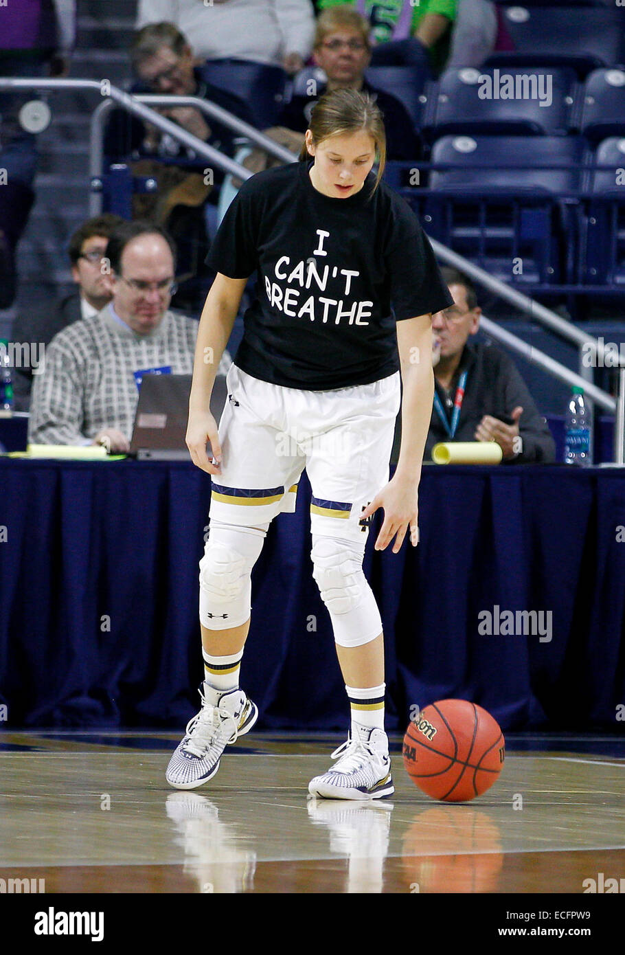 South Bend, Indiana, USA. 13th Dec, 2014. Notre Dame guard Madison ...