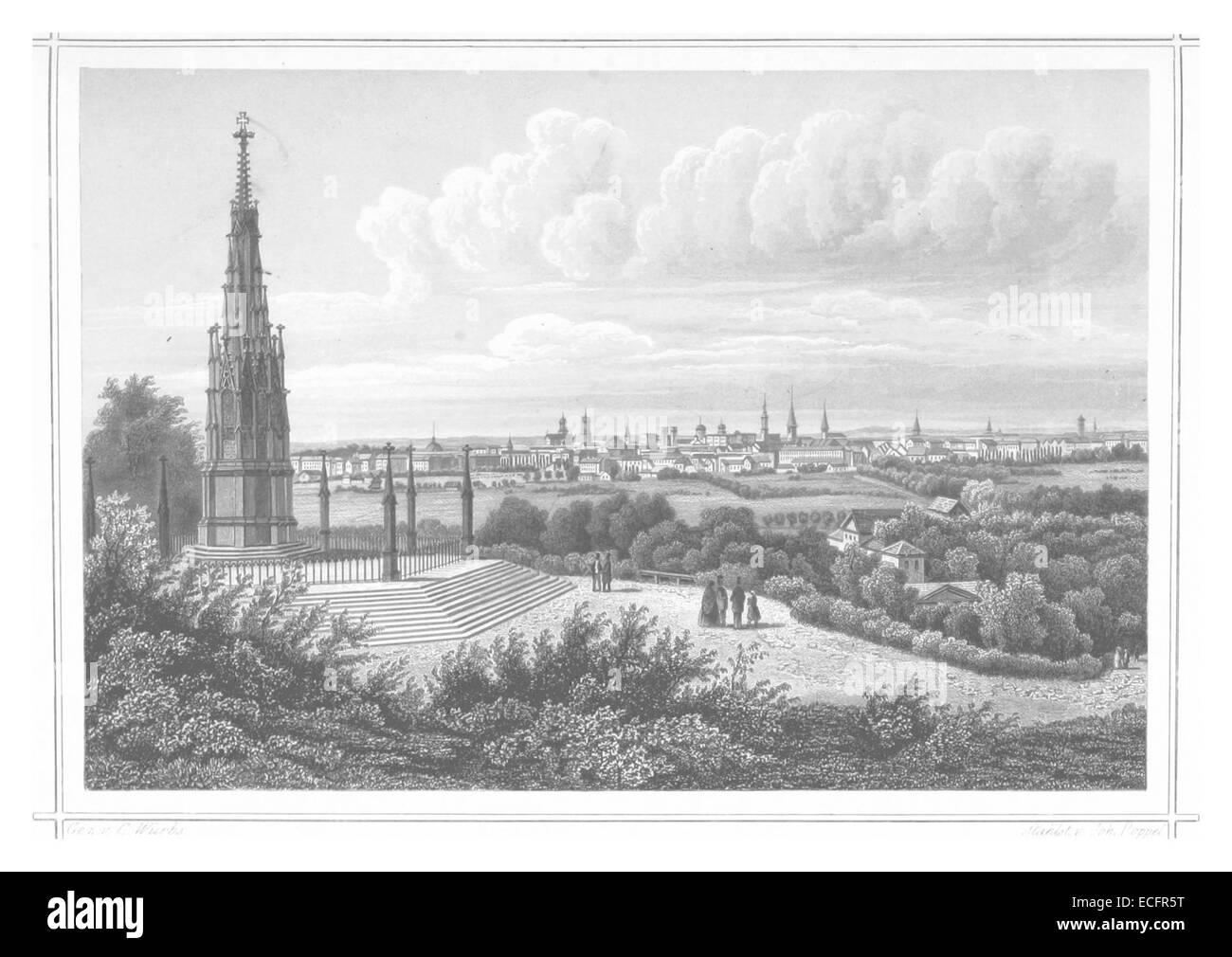 POPPEL(1852) p2.681 BERLIN, KREUZBERG Stock Photo - Alamy