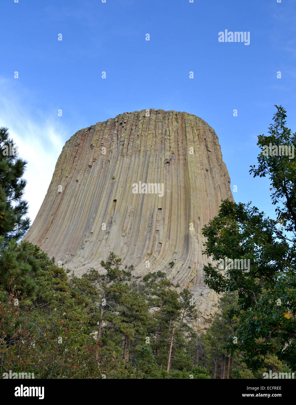 Devils tower rock formation hi-res stock photography and images - Alamy