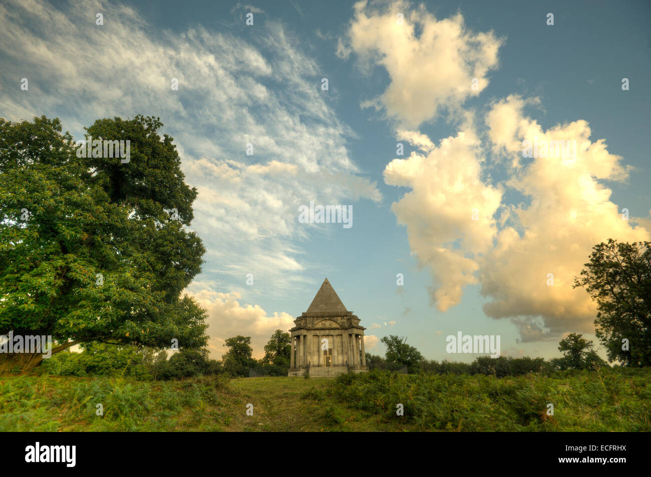 Darnley Mausoleum at Cobham Kent Stock Photo - Alamy