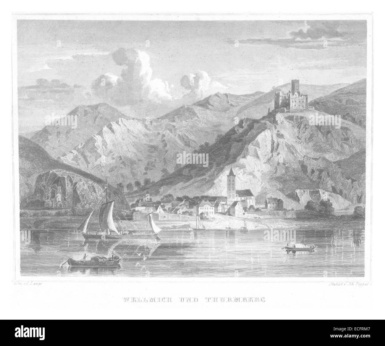 19th century illustration two Black and White Stock Photos & Images - Alamy