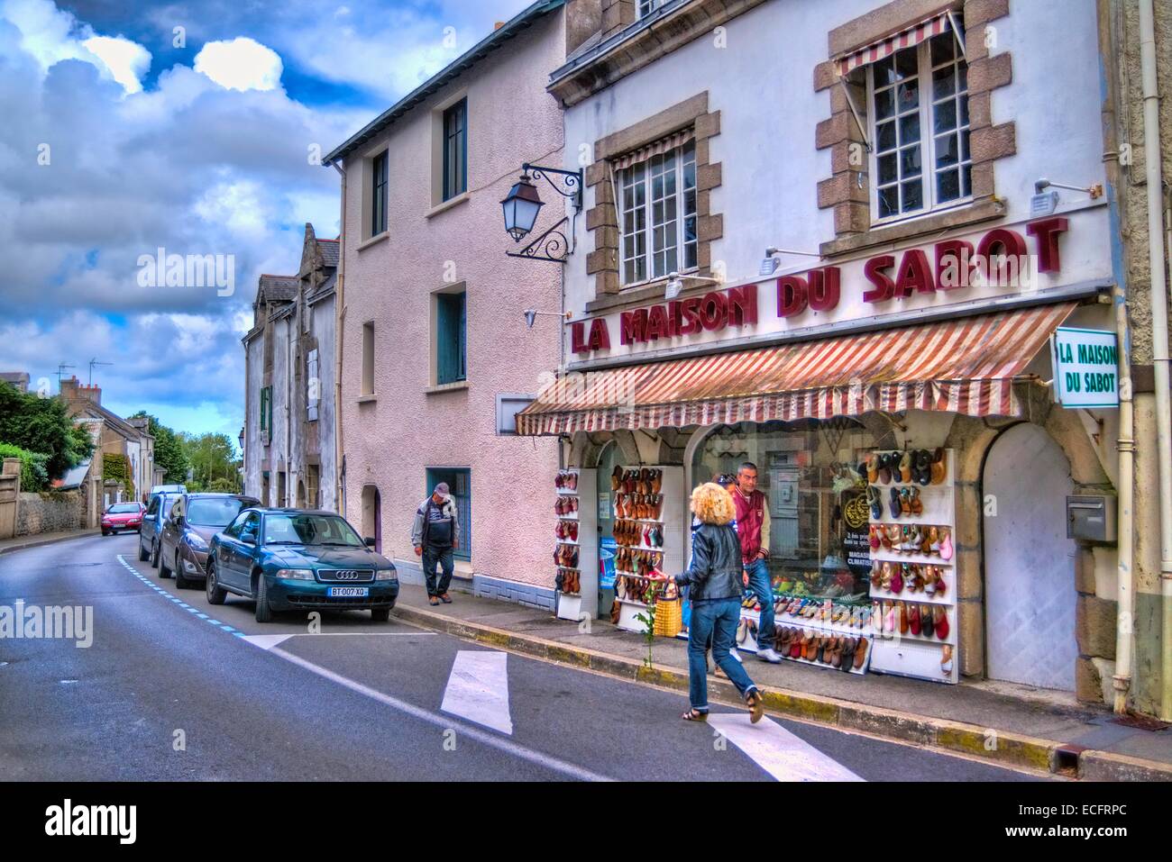 La Maison du Sabot / Clogs - Shop Stock Photo - Alamy