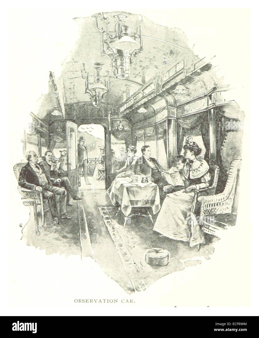 This 1893 illustration depicts a Pennsylvania Railroad (PRR ...