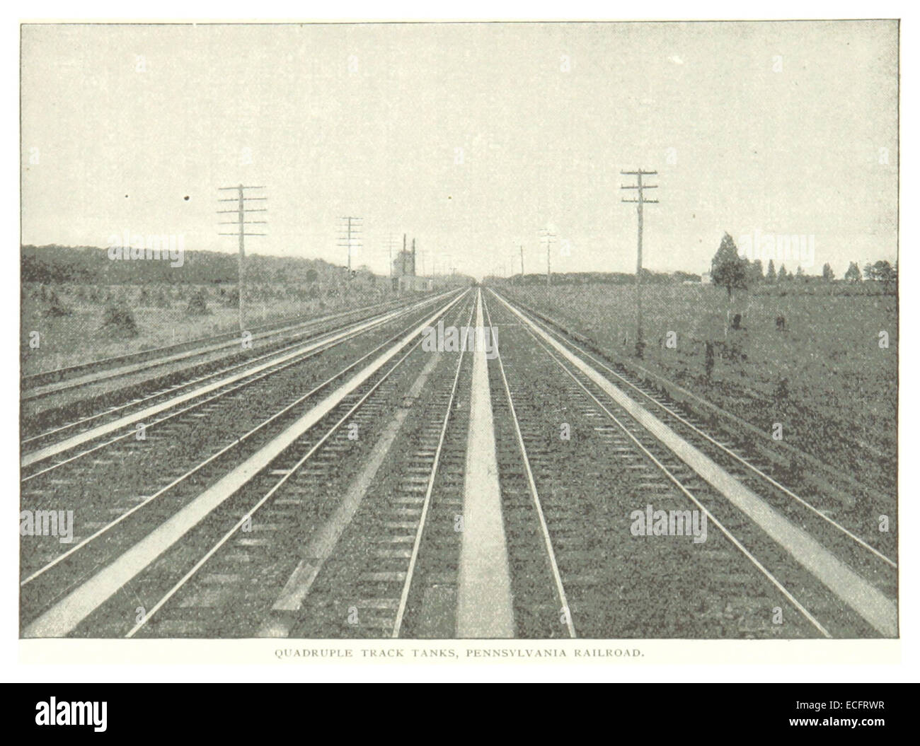 This 1893 illustration from the Pennsylvania Railroad (PRR) depicts the ...