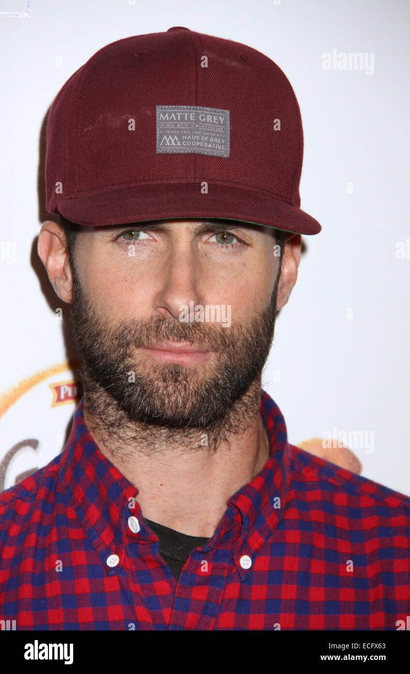 New York, New York, USA. 12th Dec, 2014. Singer ADAM LEVINE attends the ...