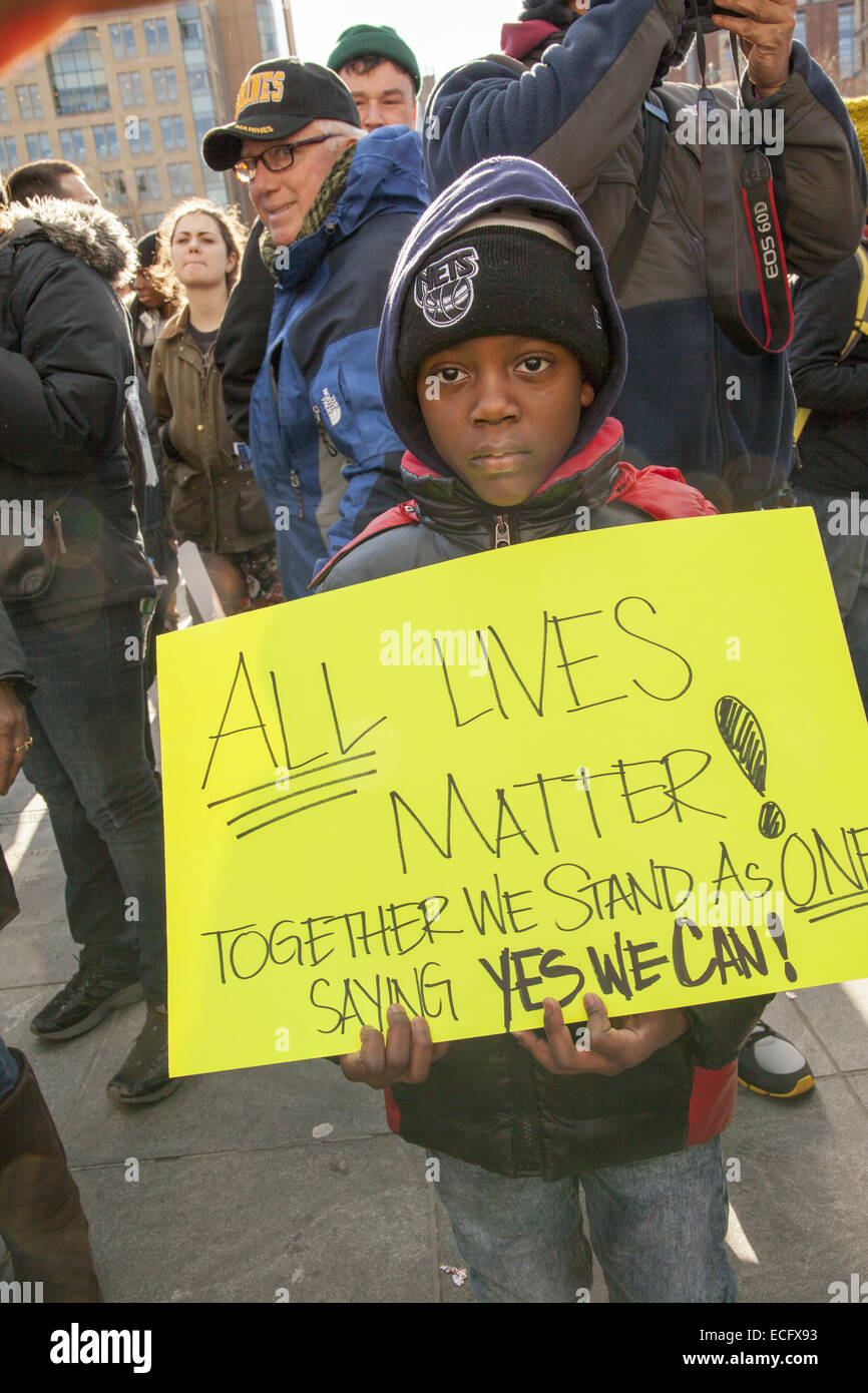 New York, USA. 13th Dec, 2014. Sparked by the Grand Jury verdicts in ...