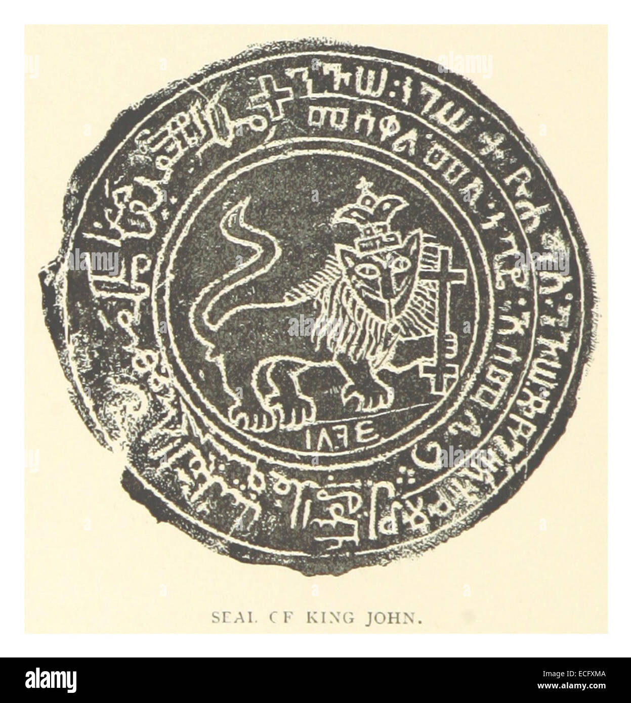 Seal of king john hi-res stock photography and images - Alamy