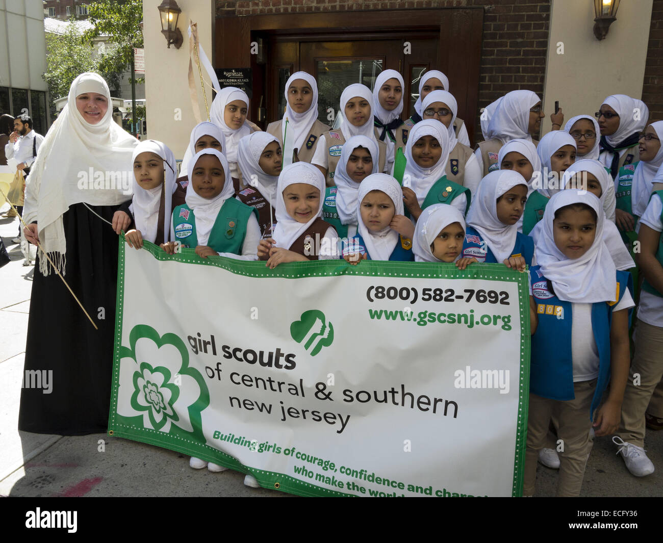 Girl scout troop from central and southern New Jersey prepares to ...