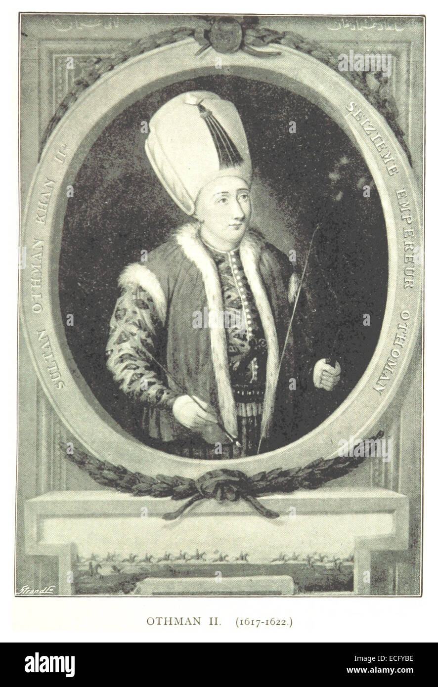 This 1895 work by Spry illustrates the reign of Othman II, the Ottoman ...