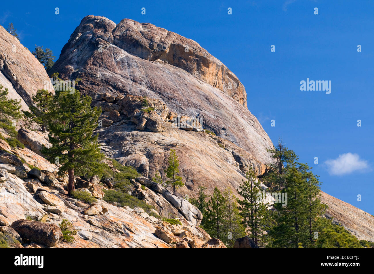 Granite outcrop at the Balls, Sierra Vista National Scenic Byway ...