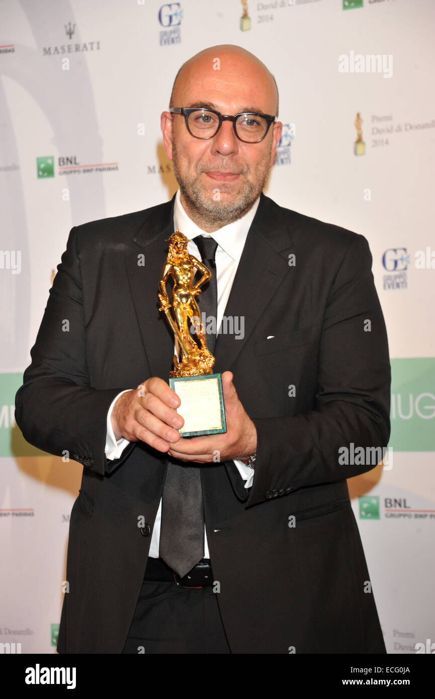 David Di Donatello Awards Ceremony at the Dear Studios Featuring: Paolo ...