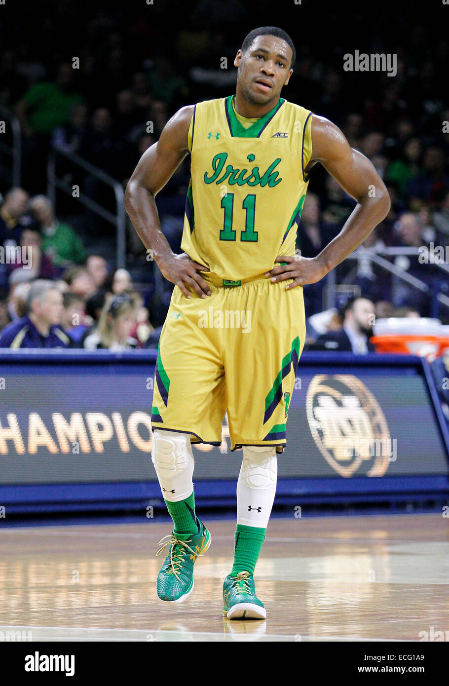 South Bend, Indiana, USA. 13th Dec, 2014. Notre Dame guard Demetrius ...
