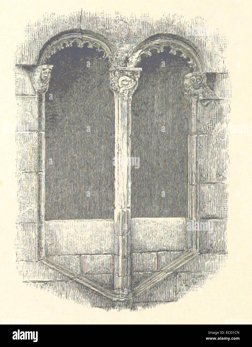 TYLOR(1889) Window in the House of Jean D'Esmenaut Stock Photo - Alamy