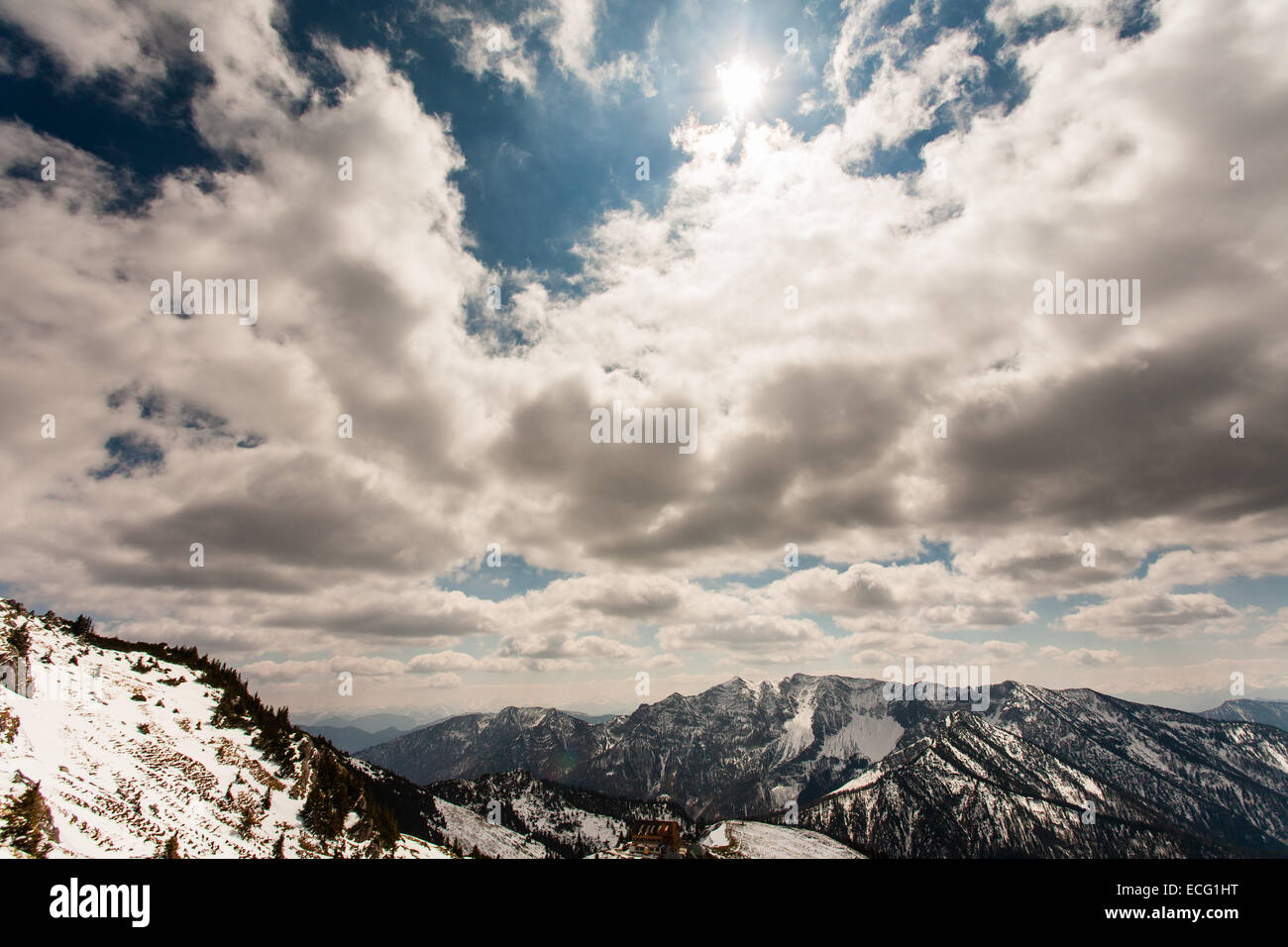 Hiking in the Bavarian Alps. Hiking is popular amongst the German ...