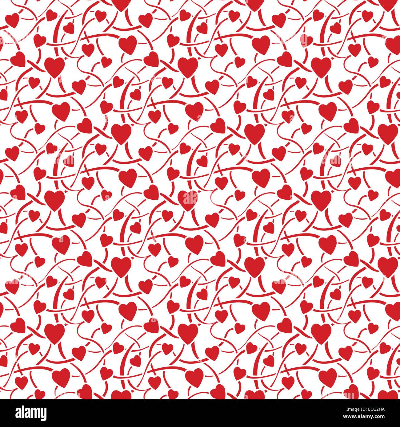 Vector illustration of valentine day seamless texture Stock Photo - Alamy