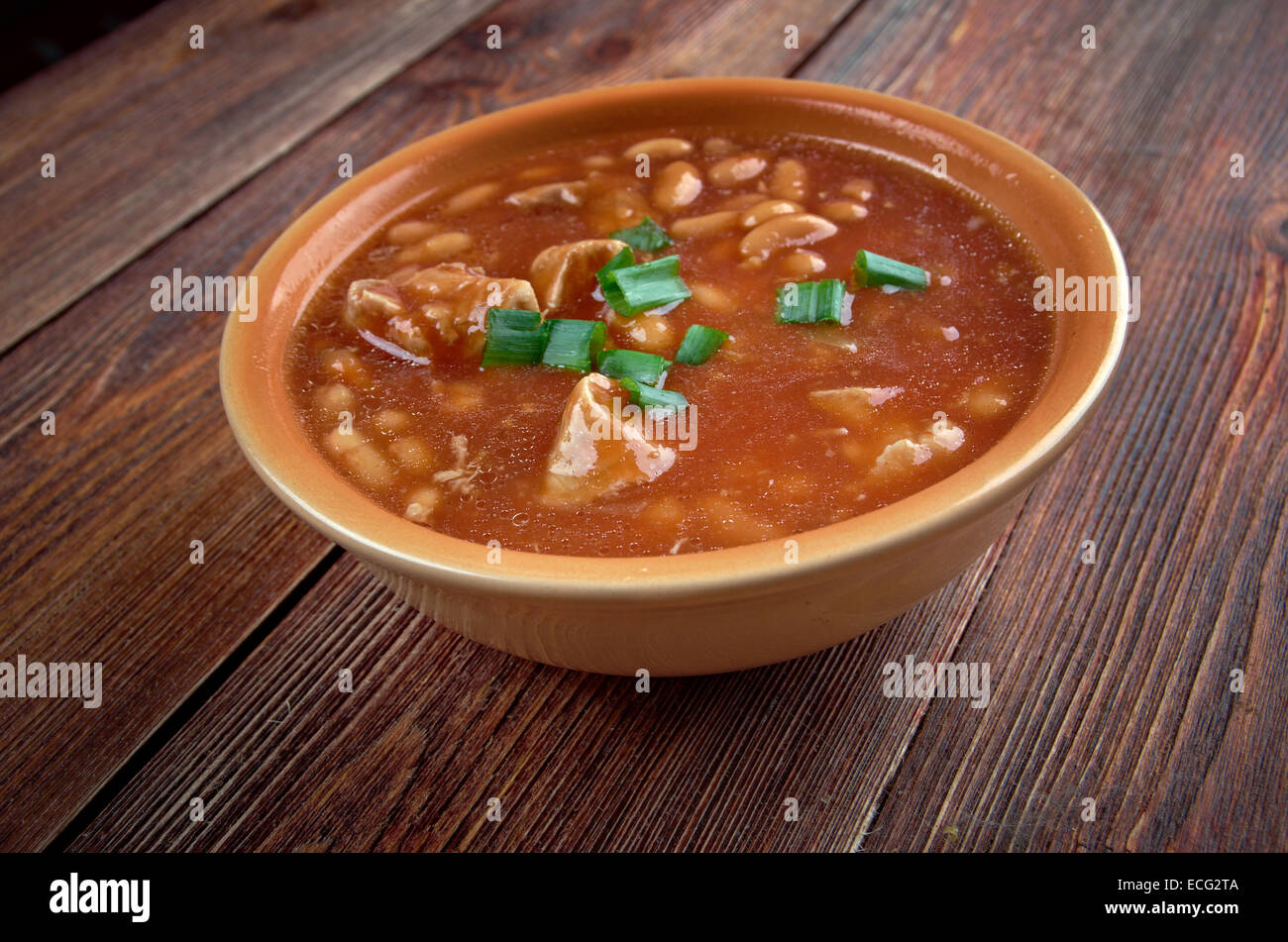 Kuru fasulye - turkish bean stew with tomato sauce Stock Photo - Alamy