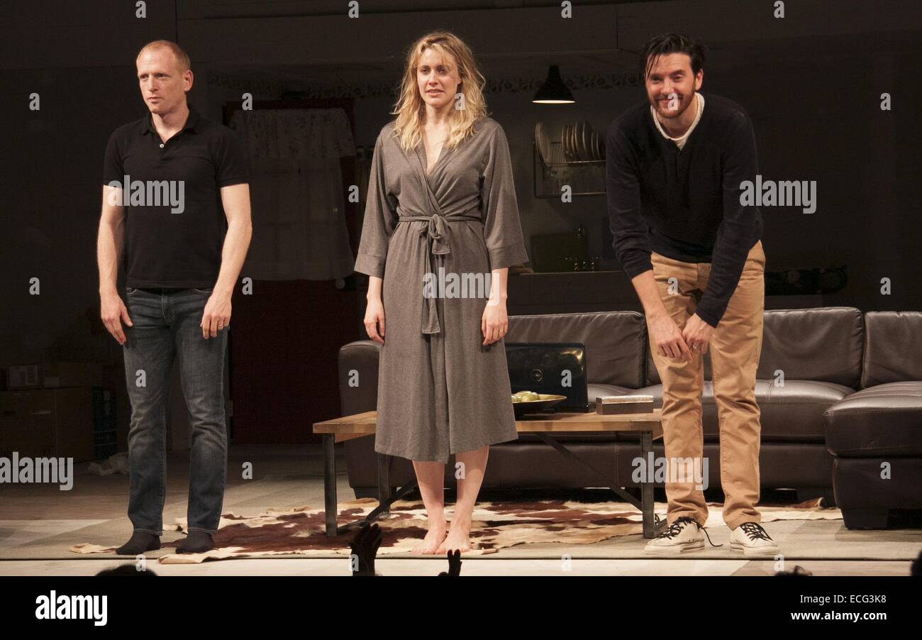 The Village Bike opening night curtain call at the Lucille Lortel ...