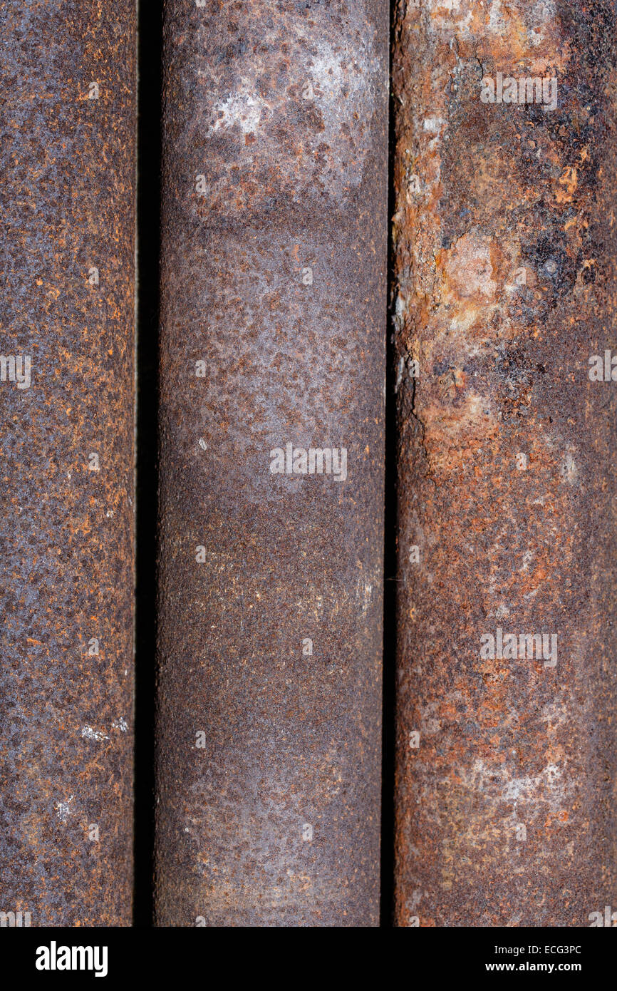 Stained rusty metal texture shot close-up Stock Photo - Alamy