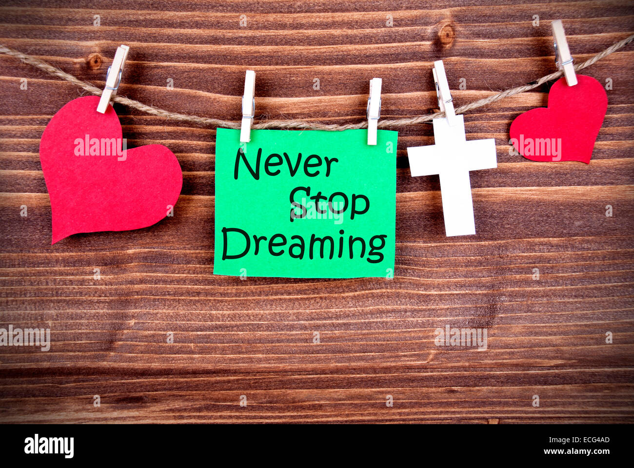 Green Tag Or Label With Hearts And Cross On A Line With Life Quote Life ...