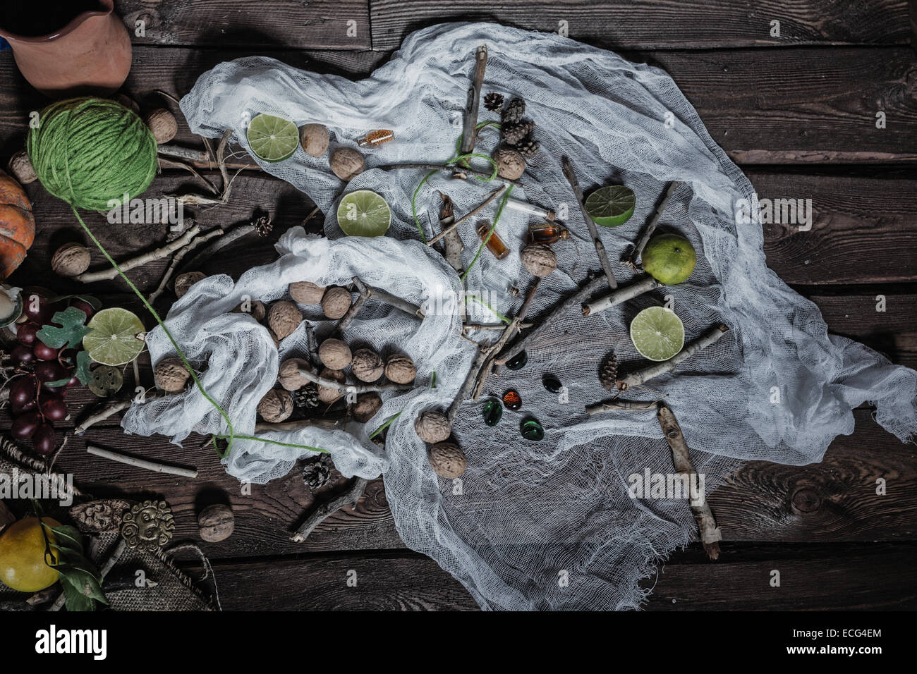 Potions table hi-res stock photography and images - Alamy